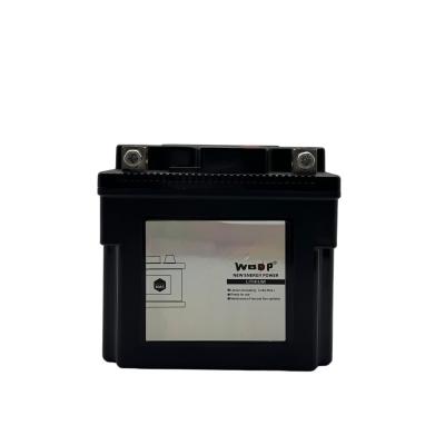 China Lightweight Lithium Motorcycle Battery Maintenance Free 12V 3Ah Motorcycle Battery Rechargeable for sale
