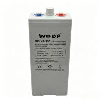 China Rechargeable OPZV Battery 350AH 2V Deep Cycle Battery For Off Grid / Grid Tied Solar Systems for sale