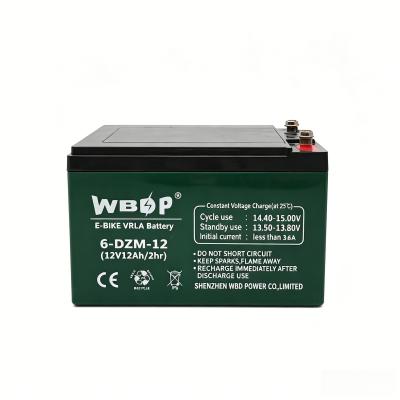 China 12V 12AH Electric Vehicles Battery Rechargeable Maintenance Free Deep Cycle Battery for sale