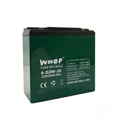 China 20AH 12V EV Battery Heavy Duty Maintenance Free Rechargeable Battery For Electric Scooter / Electric Bike for sale