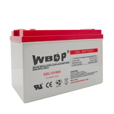 China Customized 12V 100Ah AGM Battery Lead Acid GEL AGM Battery For Alarm Systems Access Control for sale