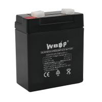 China Low Discharge Rate Rechargeable Storage Batteries Mini 4V 3Ah Lead Acid Battery for sale