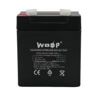 China Low Discharge Rate Rechargeable Storage Batteries Mini 4V 3Ah Lead Acid Battery for sale