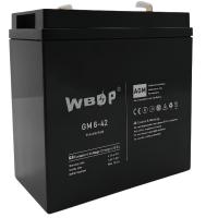 China 42Ah 6V AGM Battery Sealed Rechargeable SLA Battery For UPS Units, Security Systems / Electronic Equipment for sale