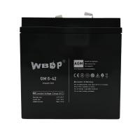 China 42Ah 6V AGM Battery Sealed Rechargeable SLA Battery For UPS Units, Security Systems / Electronic Equipment for sale