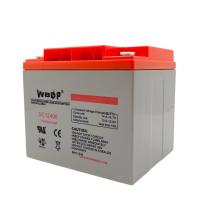 China Square 12V 40Ah Rechargeable Battery Lead Acid Gel Deep Cycle Battery For Golf Cart / Electric Scooter for sale