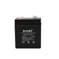 China Maintenance Free 6V 2Ah Lead Acid Battery Compact Sealed VRLA Battery Lightweight For UPS / Solar Power for sale