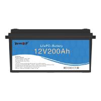 China 2560Wh 12.8V 200Ah LiFePO4 Battery Compact  Deep Cycle LiFePO4 Battery For Off Grid for sale