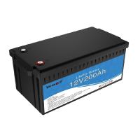 China 2560Wh 12.8V 200Ah LiFePO4 Battery Compact  Deep Cycle LiFePO4 Battery For Off Grid for sale