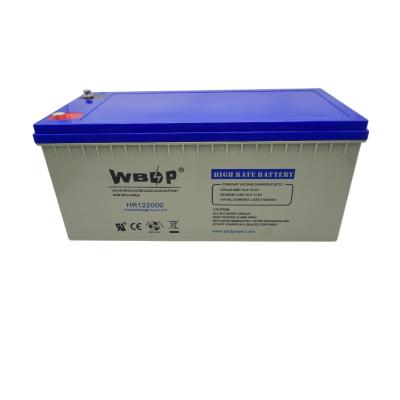 China Fully Sealed 12V 200Ah AGM Battery High Rate SLA AGM Battery For Heavy Duty Electric Forklift for sale