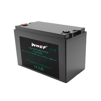 China 25.6V 50Ah LiFePO4 Battery Lightweight Prismatic LiFePO4 Battery Cell Maintenance Free for sale