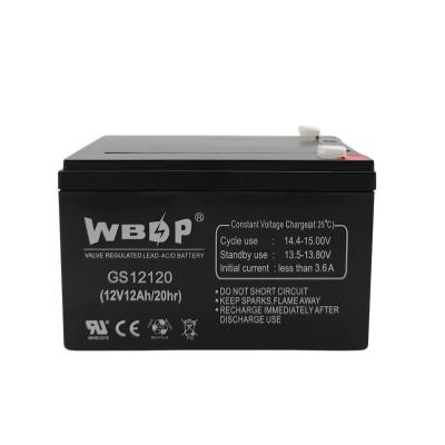China 12Ah 12V AGM Battery Lightweight Maintenance Free Lead Acid Battery For Home / Office UPS Applications for sale