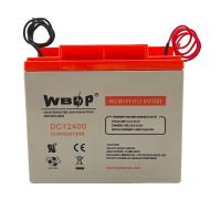 China Non Spillable Lead Acid Maintenance Free Battery 12V 40AH Valve Regulated Gel Battery Wire Lead Terminal for sale
