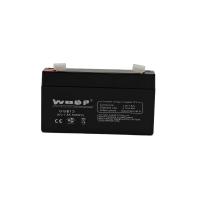 China Maintenance Free 6V 1.3Ah Rechargeable Battery AGM Emergency Light Battery Customizable for sale