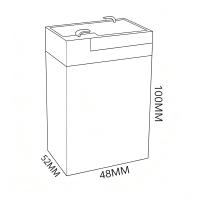 China 4V 4ah AGM VRLA Battery Customized Rechargeable Lead Acid Battery For Electronic Scale‌ Toy Car for sale