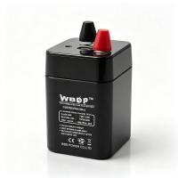 China 5Ah 6V AGM Battery Low Discharge Rate SLA VRLA Battery Leak Proof For Alarm System for sale