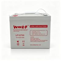 China Maintenance Free Long Life UPS Battery 12V 75Ah Rechargeable Lead Acid Batteries For Wind Energy Storage for sale