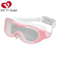 China Kids Anti-Fog Swimming Goggles with UV Protection - Large Frame Design & Adjustable Strap for Comfortable Fit for sale