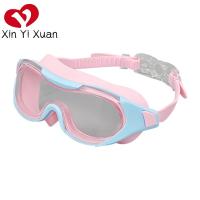 China Kids Anti-Fog Swimming Goggles with UV Protection - Large Frame Design & Adjustable Strap for Comfortable Fit for sale