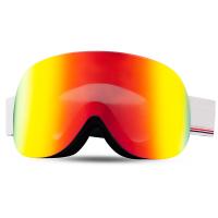 China Windproof Anti-Fog Ski Goggles with TPU Frame and PC Lenses - One Size for Men & Women Winter Sports for sale