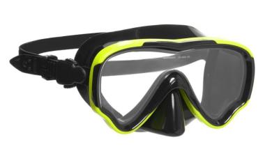 China Premium Diving Mask with Tempered Glass Lens, Anti-fog UV Protection, and Adjustable Silicone Strap for Crystal Clear Vision for sale