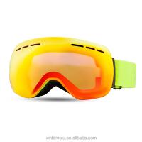 China Large Spherical Ski Goggles with Magnetic Lens System and Double Anti-Fog Protection for Outdoor Winter Sports for sale
