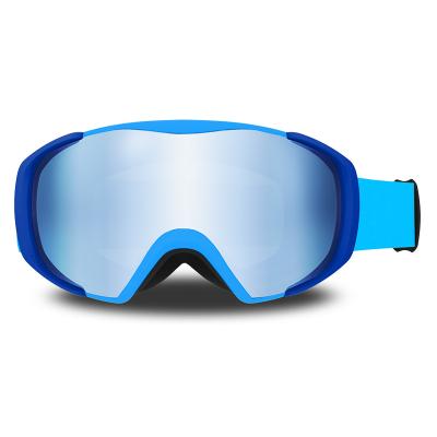 China Double-Layer Anti-Fog Rimless Ski Goggles with 180-Degree Spherical Lens for Outdoor Winter Sports for sale