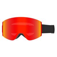 China Double-Layer Magnetic Anti-Fog Ski Goggles with Spherical Lens for Outdoor Sports - 180-Degree Vision, 30-Day Production for sale