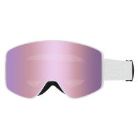 China Magnetic Double-Layer Anti-Fog Ski Goggles with Color Mirror Coating - 200 Piece MOQ, 30 Day Production for sale