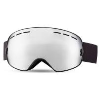 China Outdoor Ski Goggles with Synthetic Frame and Spherical Lens - UV400 Protection for Snow Sports for sale