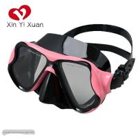 China Deep diving face mask for adults for cross-border swimming, fog-proof diving glasses, fully dry surfing silicone, custom-made for manufacturers, snorkeling mask for sale