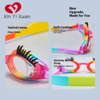China Adult swimming goggles - New model from Amazon Cross-border - Waterproof and anti-fog swimming glasses - Silicone suitable for both men and women - Factory customized swimming goggles for sale