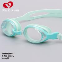 China Adult swimming goggles - New model from Amazon Cross-border - Factory customized ODM - Waterproof and anti-fog swimming goggles - Factory customized ODM - Silicone material for sale