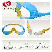 China Anti-Leaking Children's Swimming Goggles with Silicone Earplugs - Large Frame Anti-Fog Design YL2100 for sale