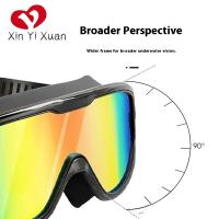 China Clear View Anti Fog UV Protection Swimming Goggles with 185g Weight and 50-Piece Pack Quantity for sale
