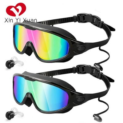 China Clear View Anti Fog UV Protection Swimming Goggles with 185g Weight and 50-Piece Pack Quantity for sale