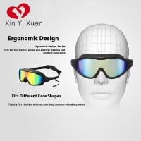 China Clear View Anti Fog UV Protection Swimming Goggles with 185g Weight and 50-Piece Pack Quantity for sale