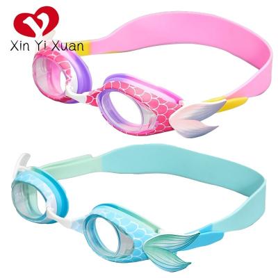 China kids swimming goggles No Leak Wide View Swim Goggles Anti Fog&UV Kids Goggles for Boys Girls for sale