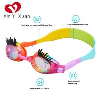 China kids swimming goggles No Leak Wide View Swim Goggles Anti Fog&UV Kids Goggles for Boys Girls for sale