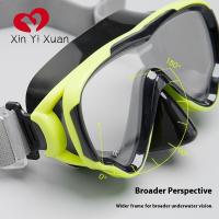 China Kids Snorkel Set with Anti-Fog Tempered Glass Mask and Dry Top Snorkel for Ages 4-16 - Multiple Colors for sale