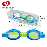 China New model children's swimming goggles - Silicone integrated double-head with casual competition style - Waterproof and anti-fog swimming sports equipment - Racing swimming goggles for sale