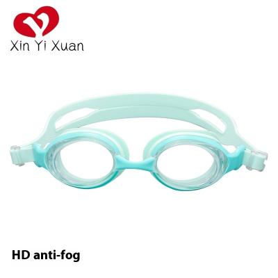 China Cross-border new product - Adult silicone swimming goggles. E-commerce men's and women's high-definition waterproof and anti-fog goggles. Factory custom-made swimming goggles. for sale