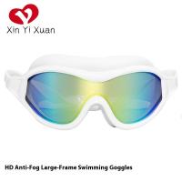 China Coolbik XF1500 Large Frame Anti-Fog Swimming Goggles with Silicone Frame and PC Lens for Adults for sale