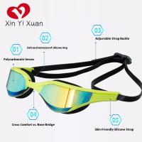 China 2025 New Electroplated Waterproof Anti-fog Swimming Goggles - Cross-border Sales - Best-selling High-Definition Swimming Goggles - Customized Logo for Adults for sale