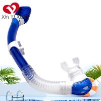 China Dry-type diving breathing tube for snorkeling equipment. Men's and women's outdoor swimming sports supplies. Silicone children's breathing tube. for sale