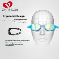 China Elite Anti - Fog UV - Shielding Swim Goggles with Wide - Angle Vision waterproof swim goggles anti fog swim goggles for sale