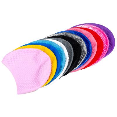 China Premium Silicone Swimming Cap - Chlorine Resistant, Waterproof Design for Enhanced Performance for sale