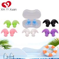 China 【Waterproof and Noise-Blocking】Rotating Silicone Earplug Case: Multiple colors available + Portable Storage, Suitable for Swimming / Bathing for sale