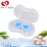China 【Waterproof and Noise-Blocking】Rotating Silicone Earplug Case: Multiple colors available + Portable Storage, Suitable for Swimming / Bathing for sale