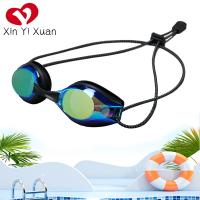 China 【Speed Racing Frame Style】Customized coated swimming goggles by the manufacturer: Low-resistance fit + Anti-fog and anti-glare features, ideal for professional training / competitions for sale